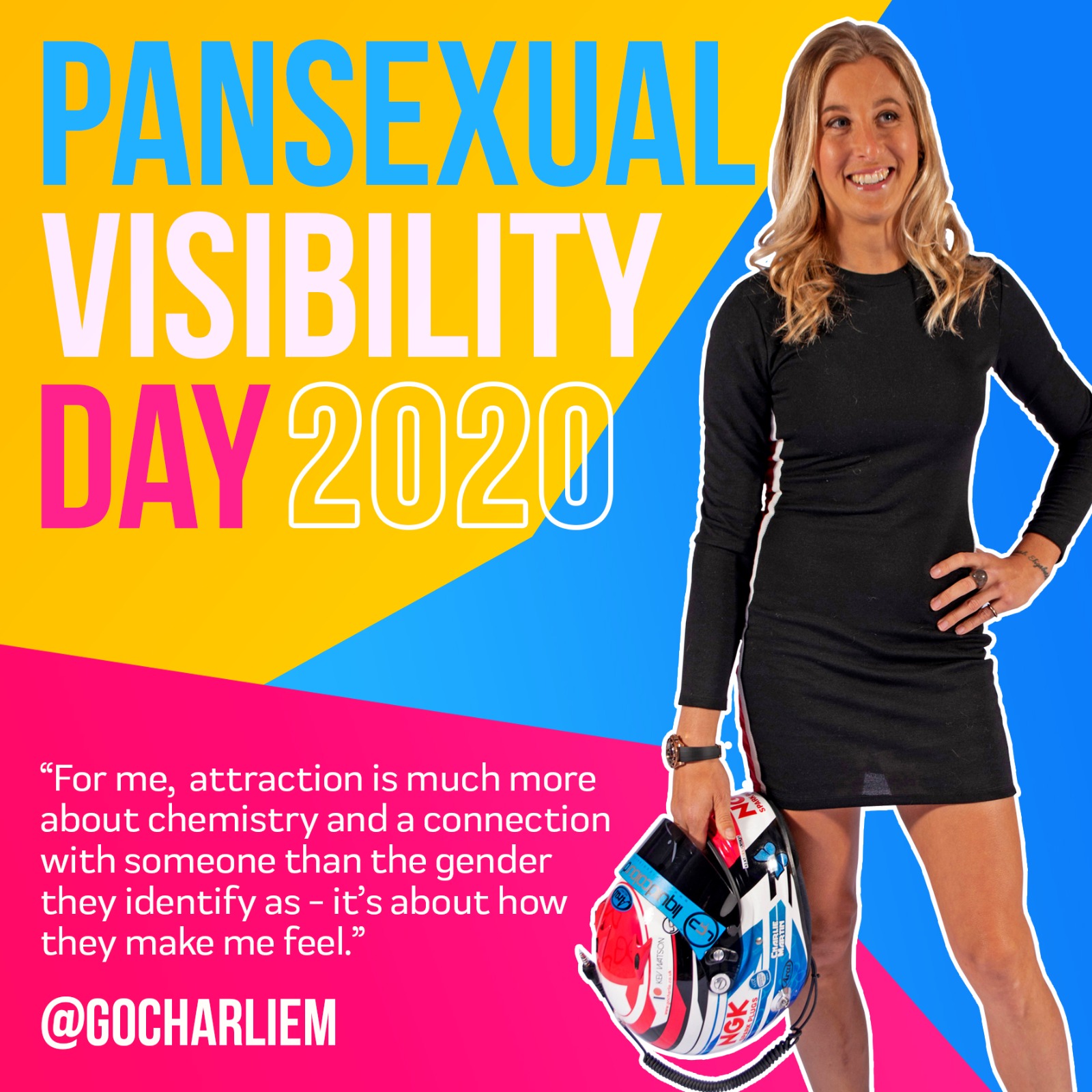 Pansexual Visibility Day: Q&A with Charlie Martin - Sports Media LGBT+
