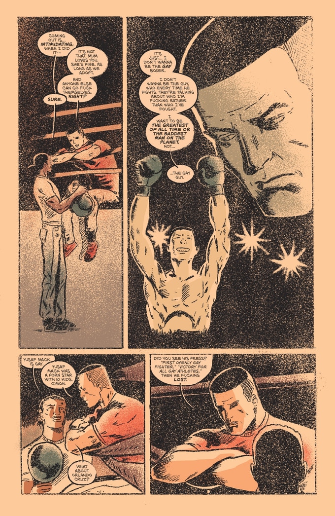 'A Boxer': The graphic novel with a fighting chance - Sports Media LGBT+