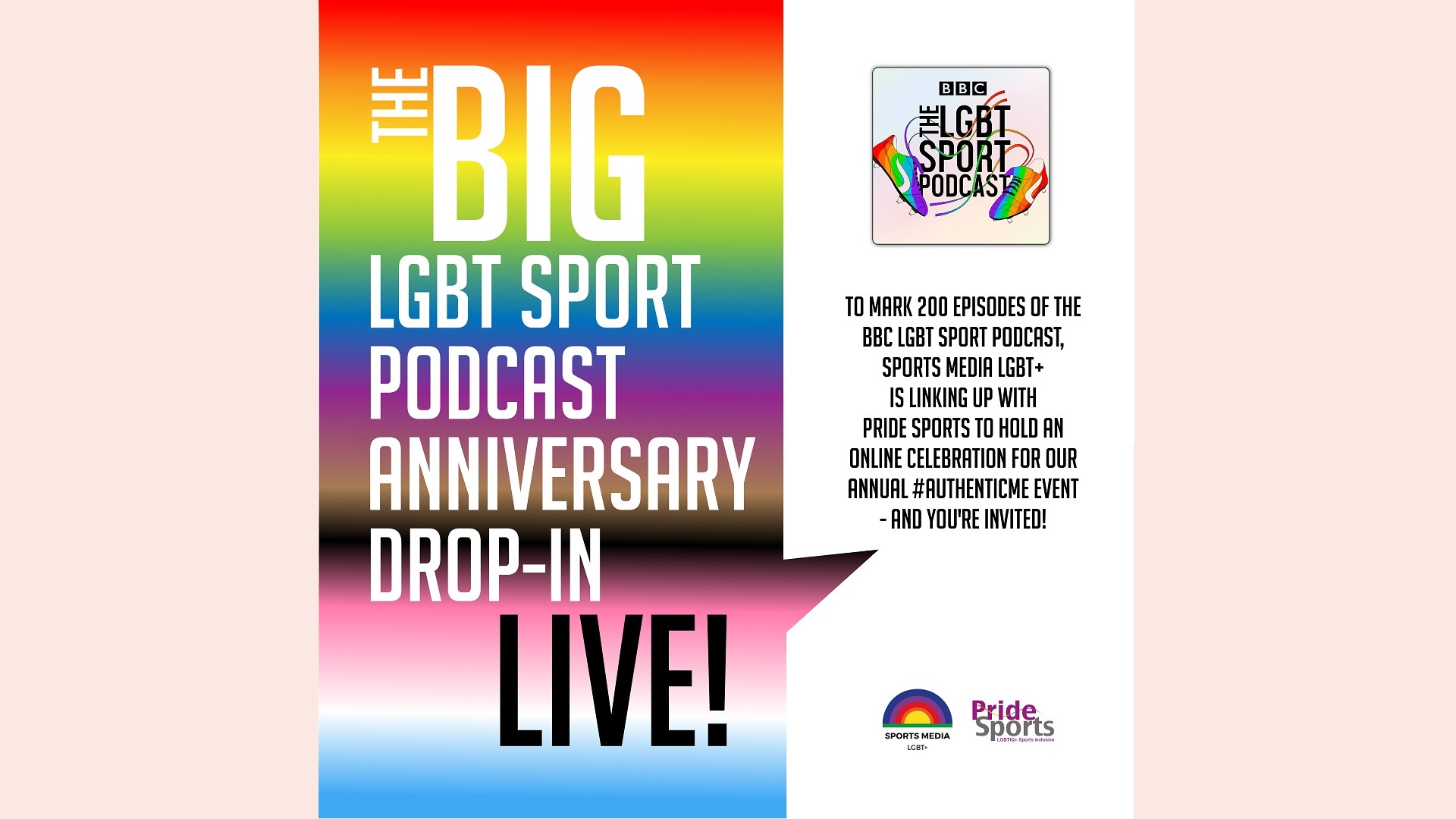 Join the stars at The Big LGBT Sport Podcast Anniversary Drop-In LIVE ...